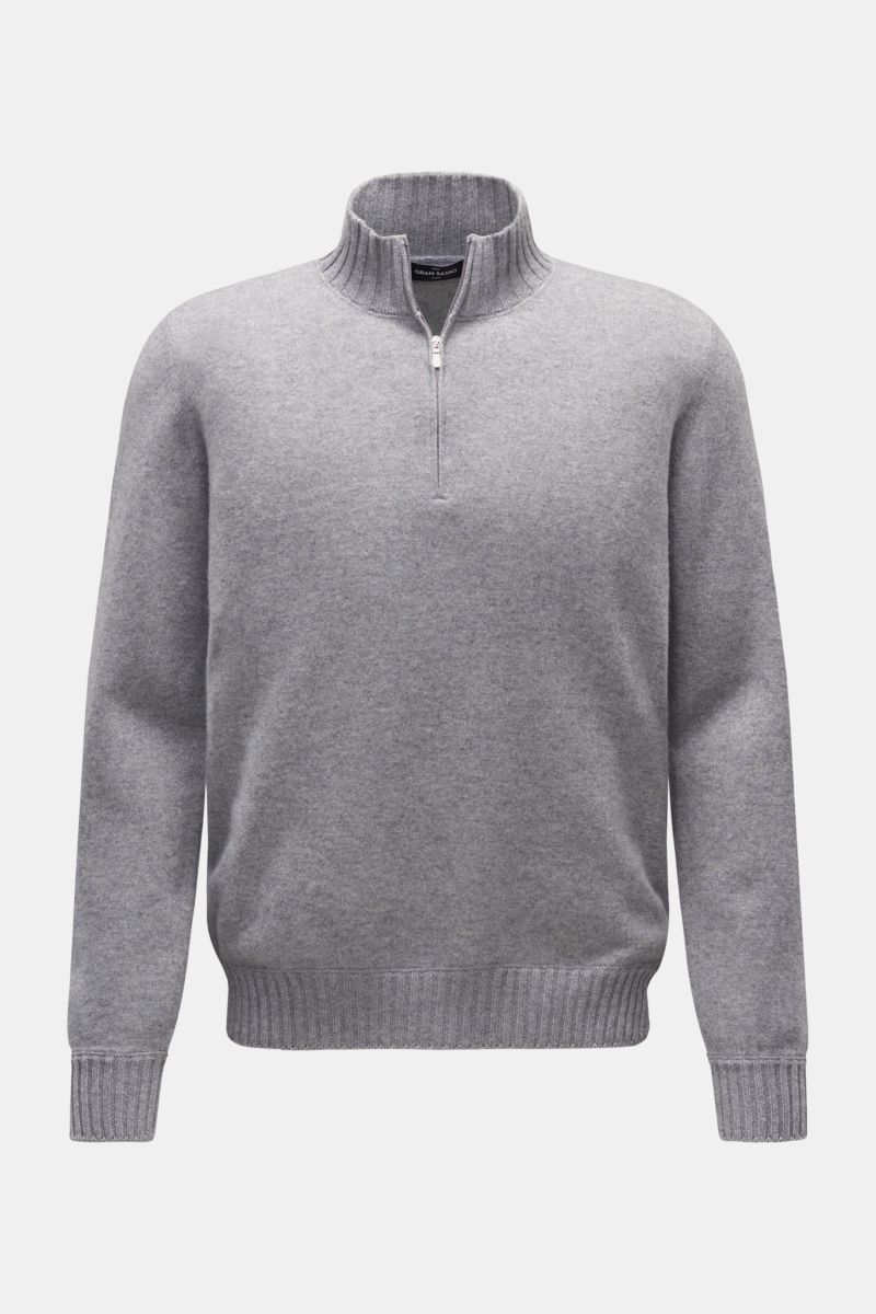 GRAN SASSO Cashmere Troyer hellgrau | BRAUN Hamburg