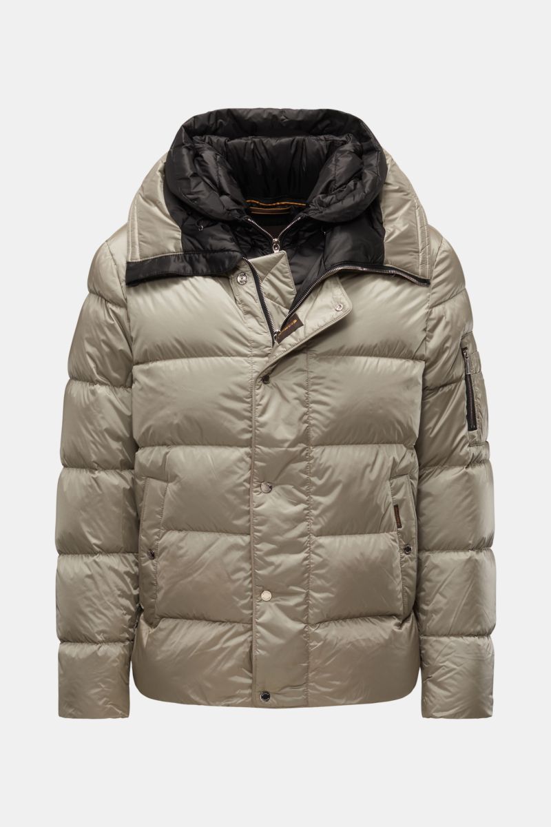 MOORER down jacket 'Jesse' grey | BRAUN Hamburg
