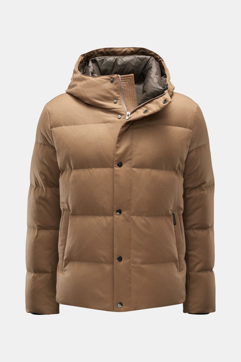 MONTECORE down jacket light brown | BRAUN Hamburg