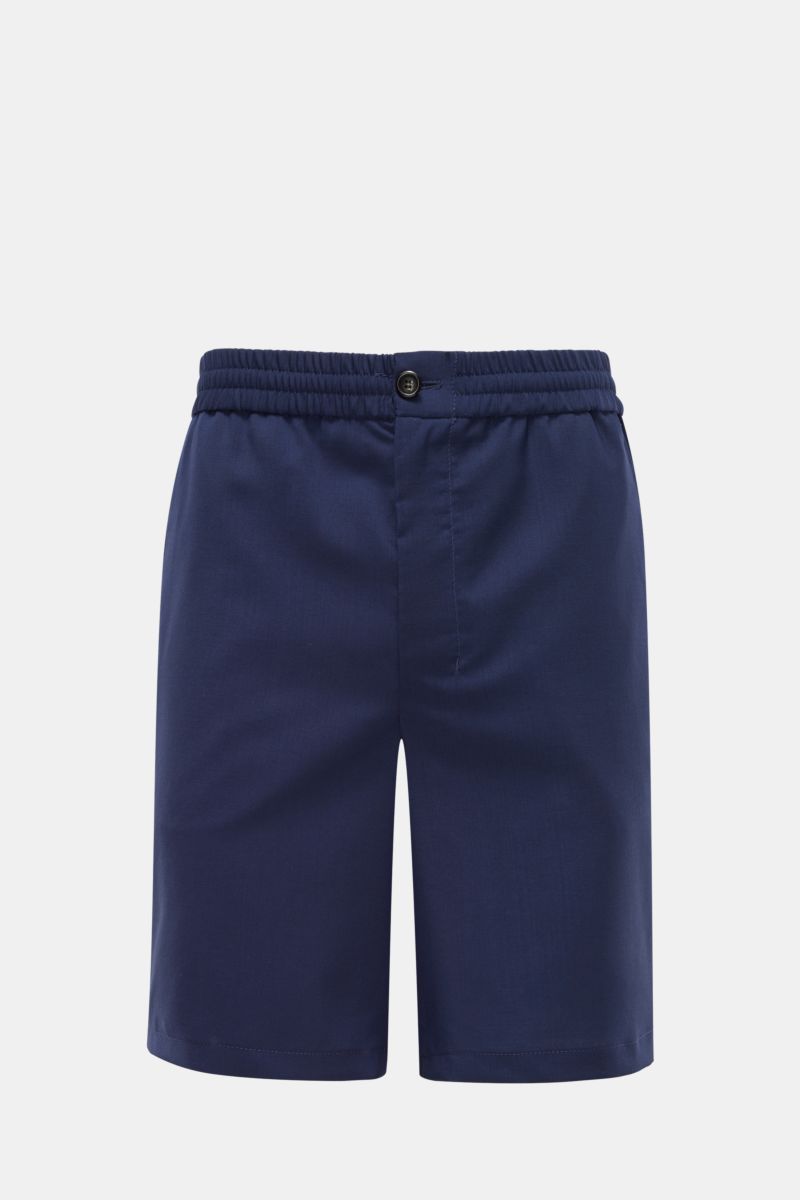 AMI PARIS wool shorts navy | BRAUN Hamburg