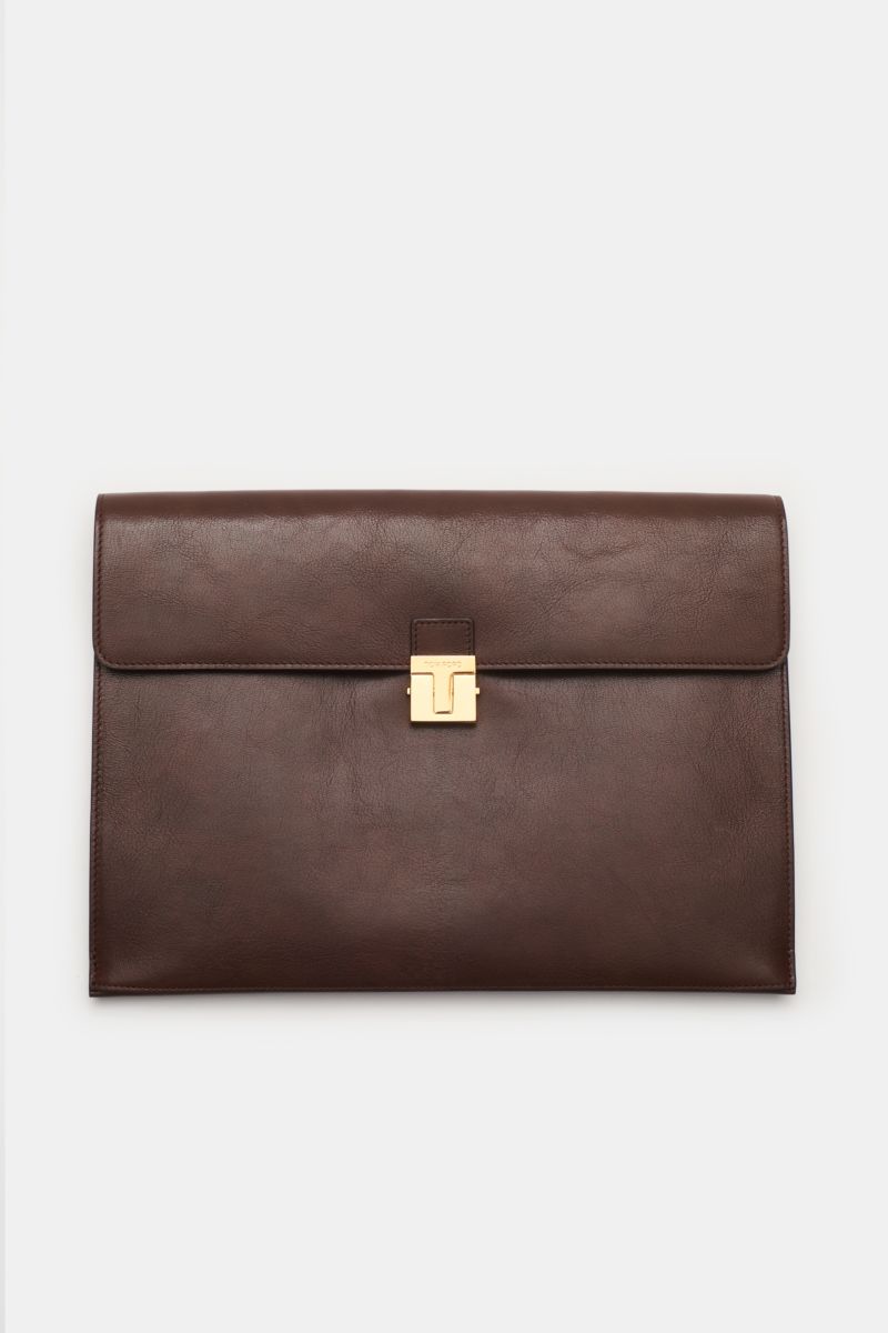 TOM FORD document case brown | BRAUN Hamburg