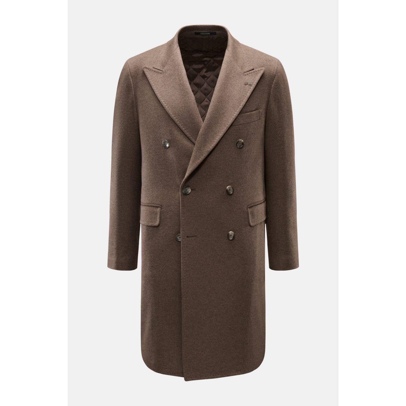 TAGLIATORE wool coat grey-brown | BRAUN Hamburg