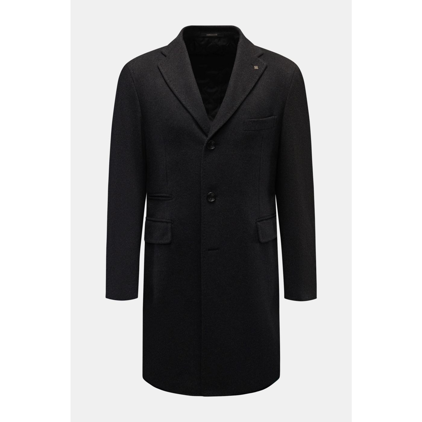 TAGLIATORE cashmere coat anthracite | BRAUN Hamburg