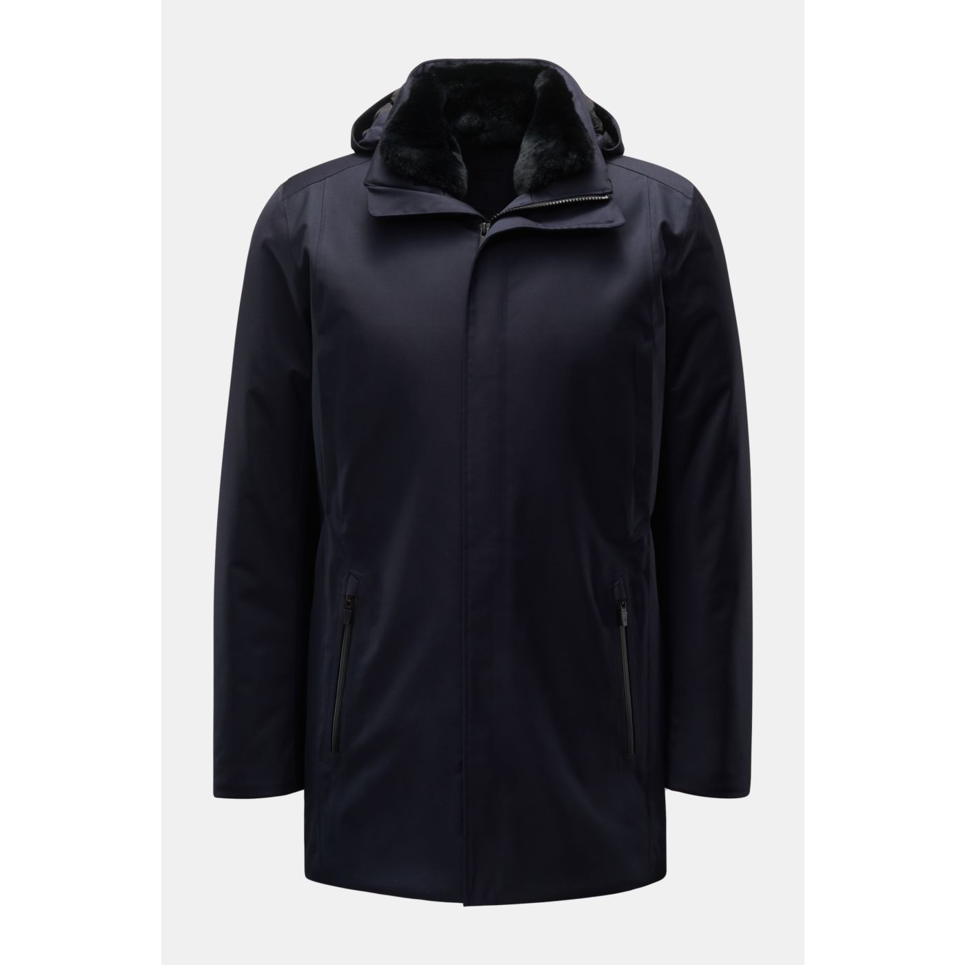 UBR merino parka 'Regulator Savile' dark navy | BRAUN Hamburg