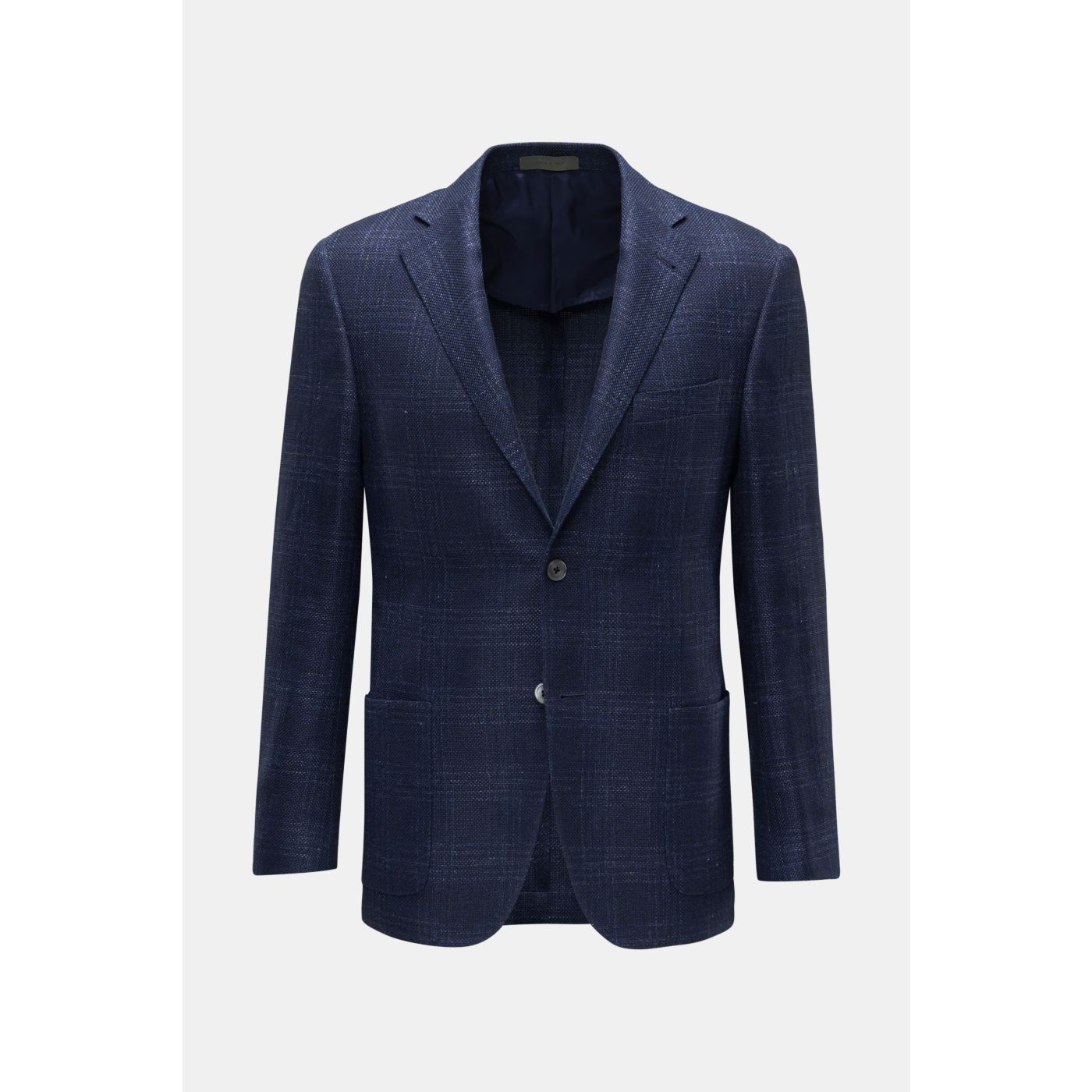 CORNELIANI smart-casual jacket navy checked | BRAUN Hamburg