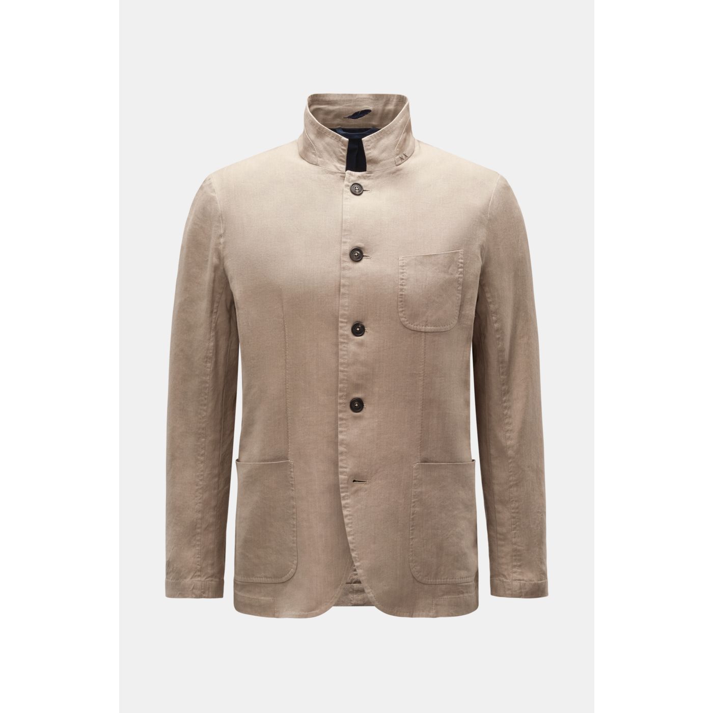 WEBER + WEBER smart-casual jacket 'Linen Tencel Travel WW Blazer' beige ...