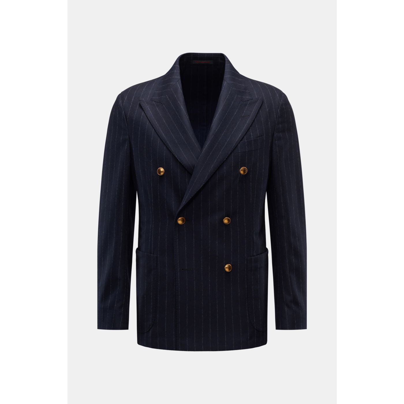 THE GIGI smart-casual jacket navy/grey striped | BRAUN Hamburg