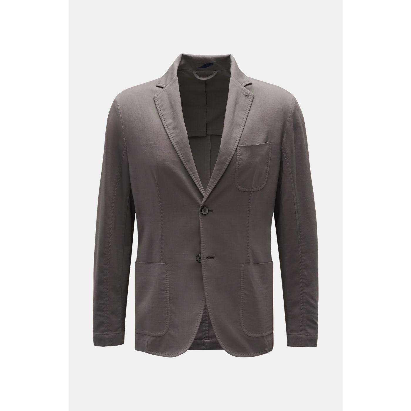 WEBER + WEBER smart-casual jacket 'Fresco Classic Blazer' grey | BRAUN ...