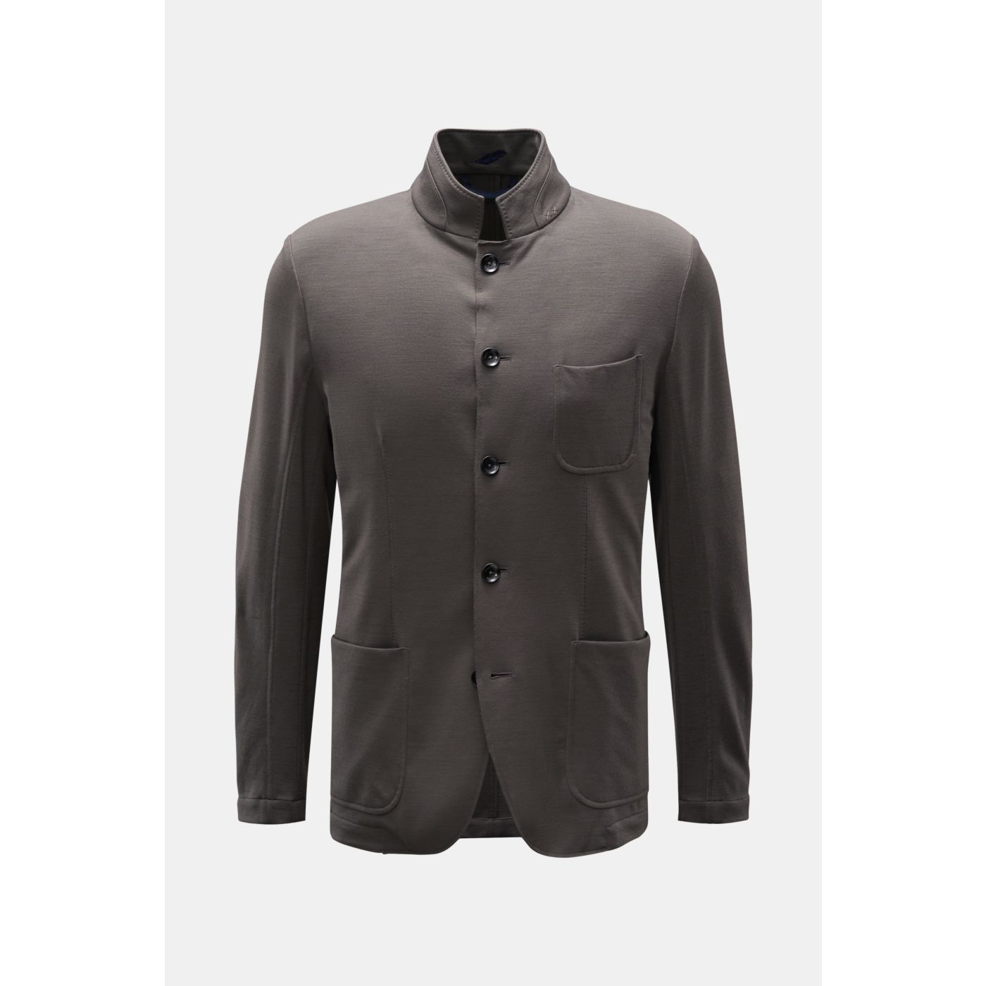 WEBER + WEBER jersey smart-casual jacket 'Travel Luxe WW Blazer' grey ...