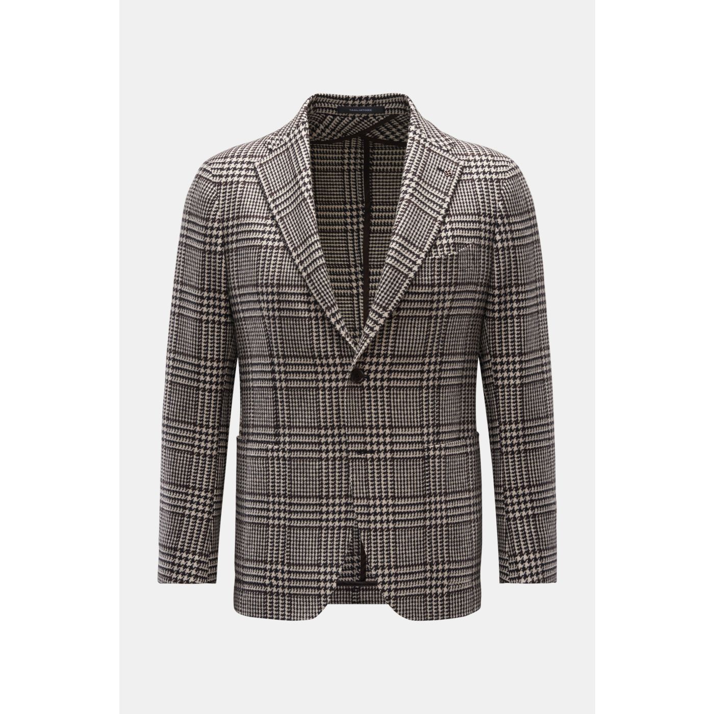 TAGLIATORE smart-casual jacket black/cream checked | BRAUN Hamburg