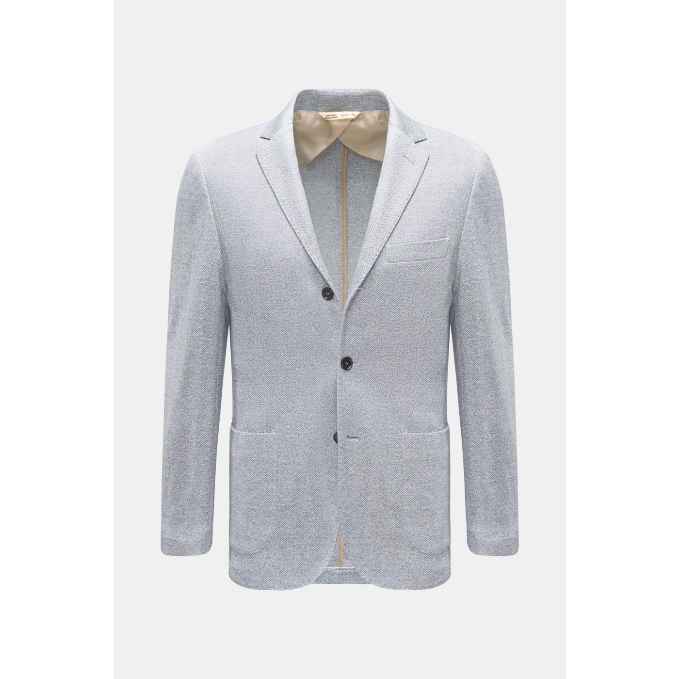 MAURIZIO BALDASSARI jersey jacket smoky blue | BRAUN Hamburg