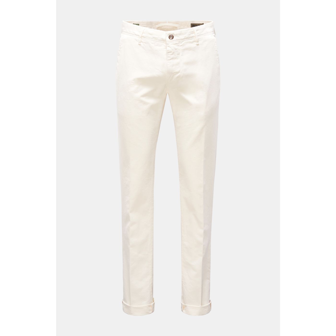 INCOTEX SLACKS cotton trousers cream | BRAUN Hamburg