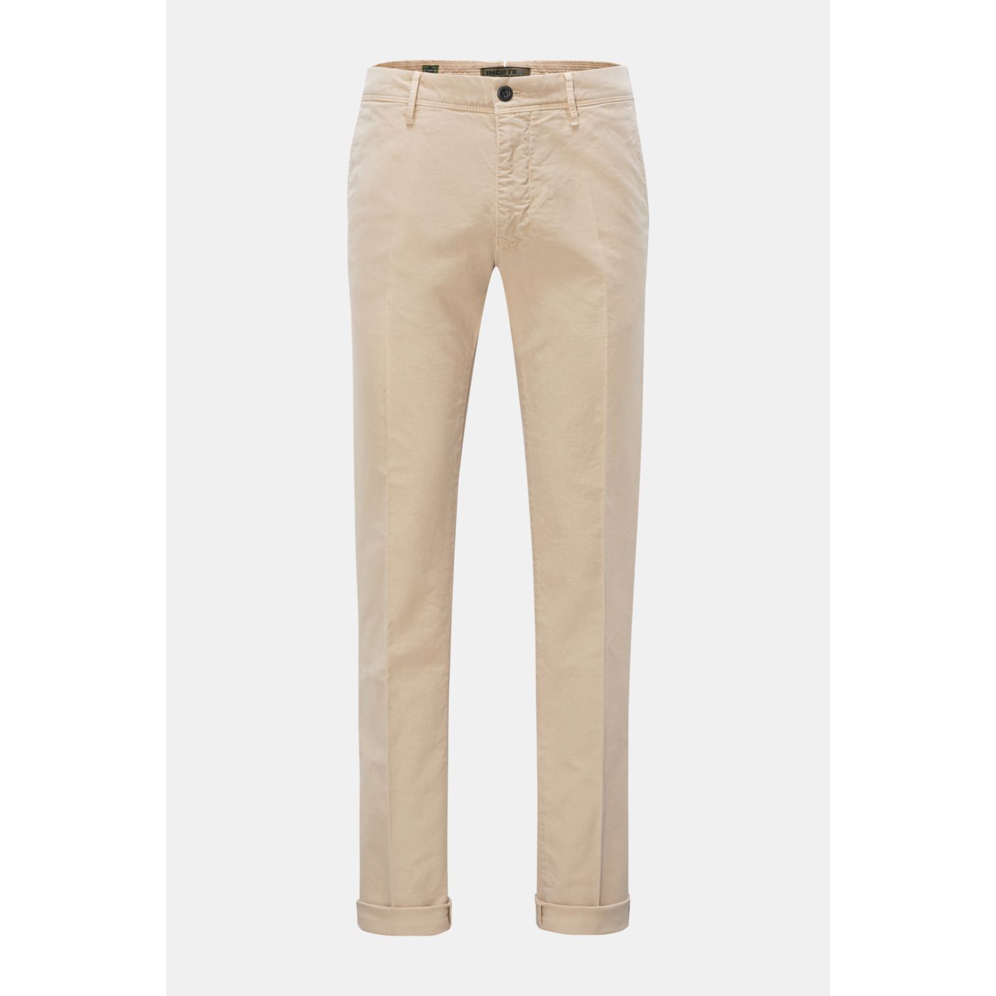 INCOTEX SLACKS Hose 'Slim Fit' beige | BRAUN Hamburg