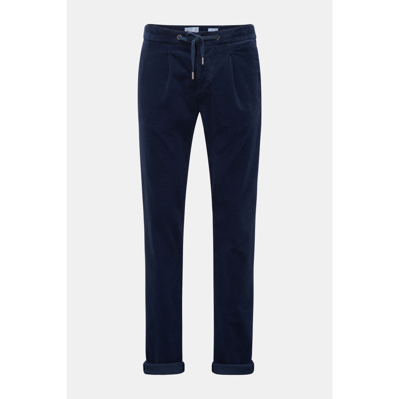 ACE DENIM corduroy jogger pants navy | BRAUN Hamburg