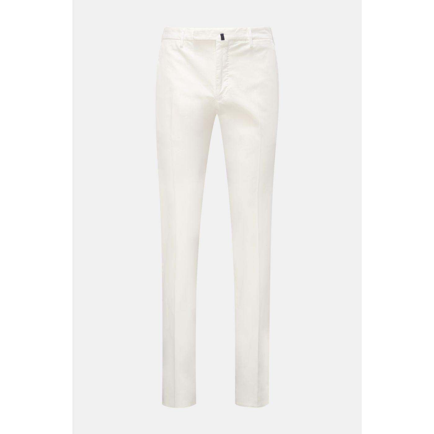 INCOTEX cotton trousers 'Slim Fit' off-white | BRAUN Hamburg