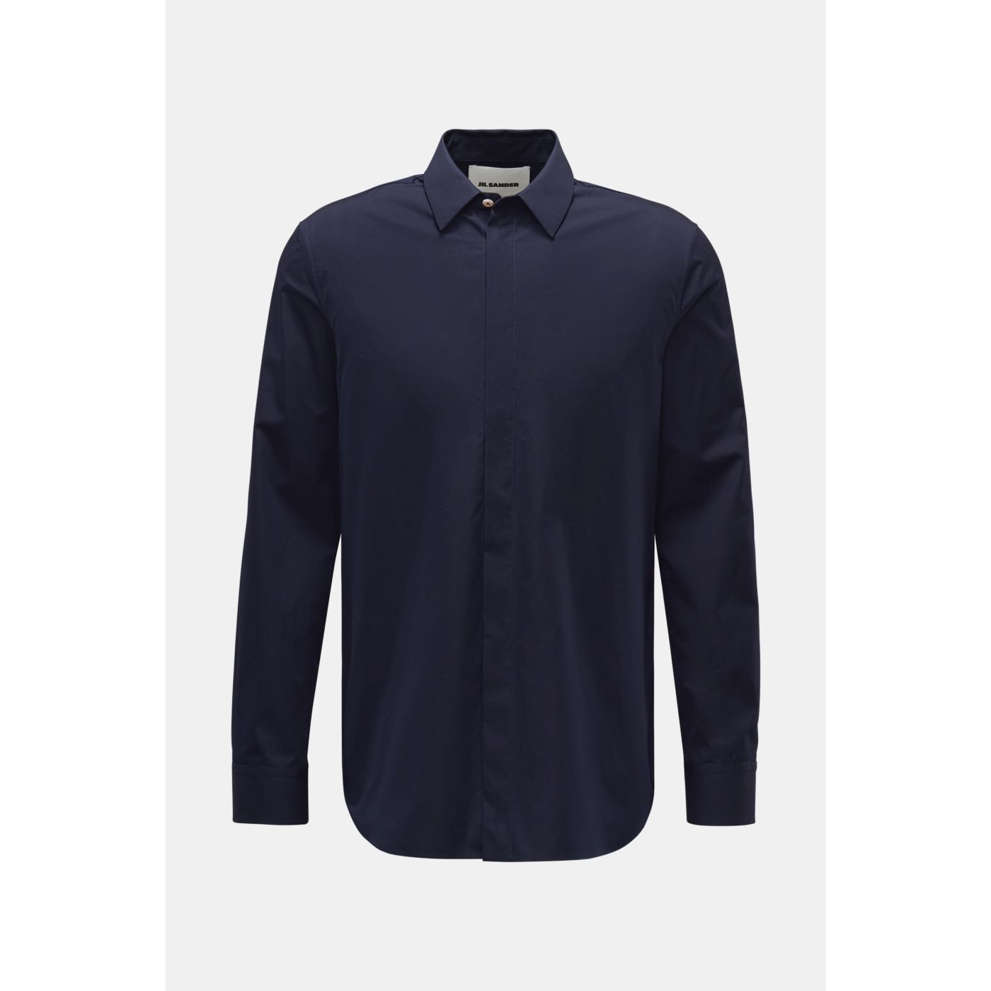 JIL SANDER Casual Hemd Kent-Kragen navy | BRAUN Hamburg