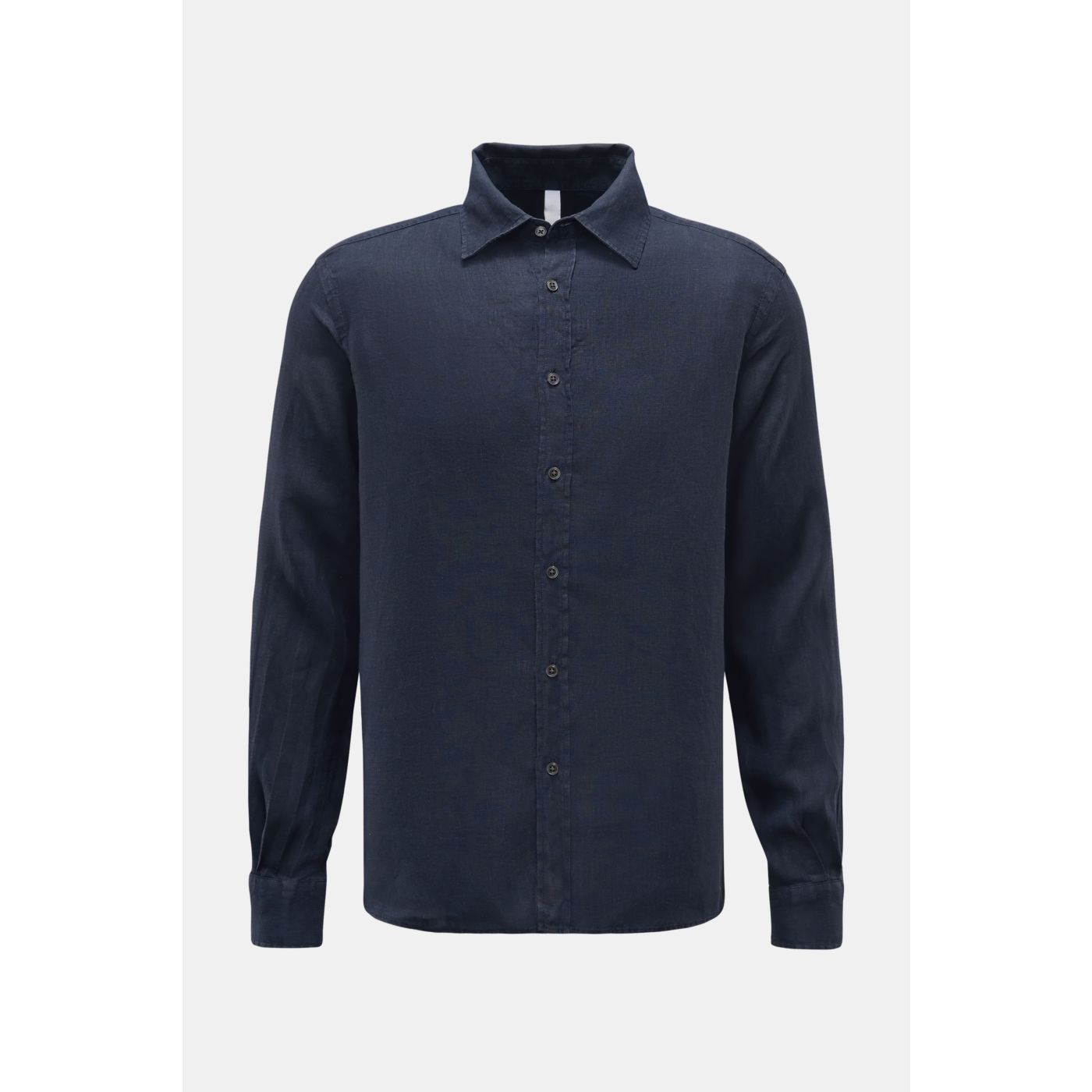 04651/ A TRIP IN A BAG Leinenhemd Kent-Kragen navy | BRAUN Hamburg