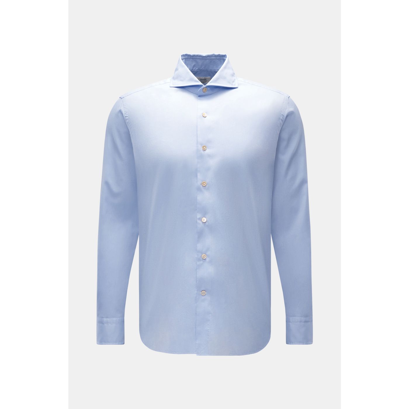 GHERARDI Casual Hemd Haifisch-Kragen hellblau | BRAUN Hamburg