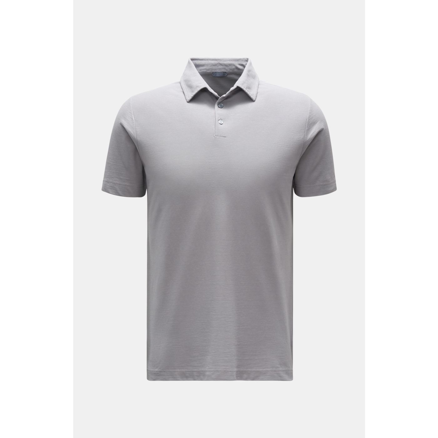 ZANONE jersey polo shirt grey | BRAUN Hamburg