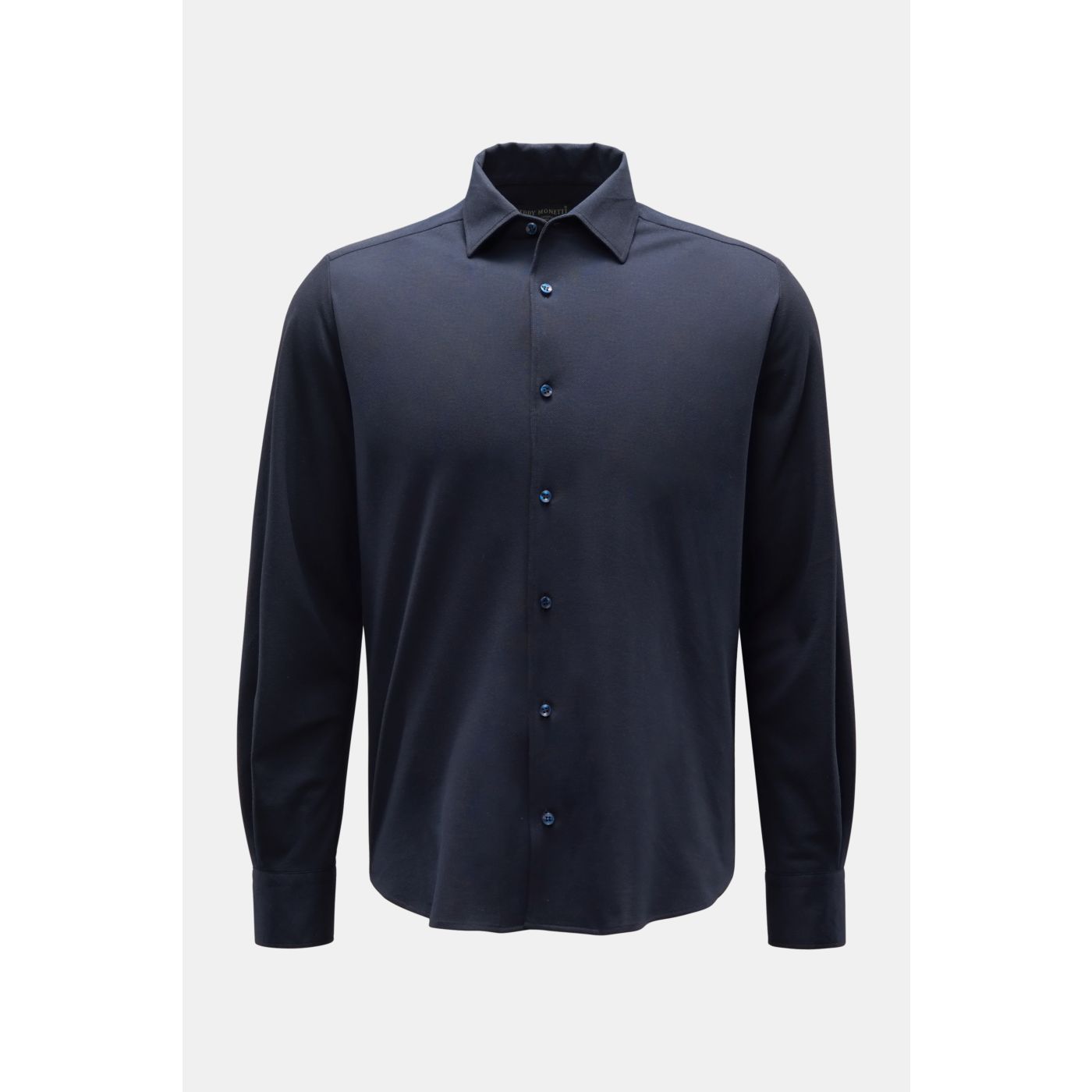 EDDY MONETTI Oxfordhemd schmaler Kragen navy | BRAUN Hamburg