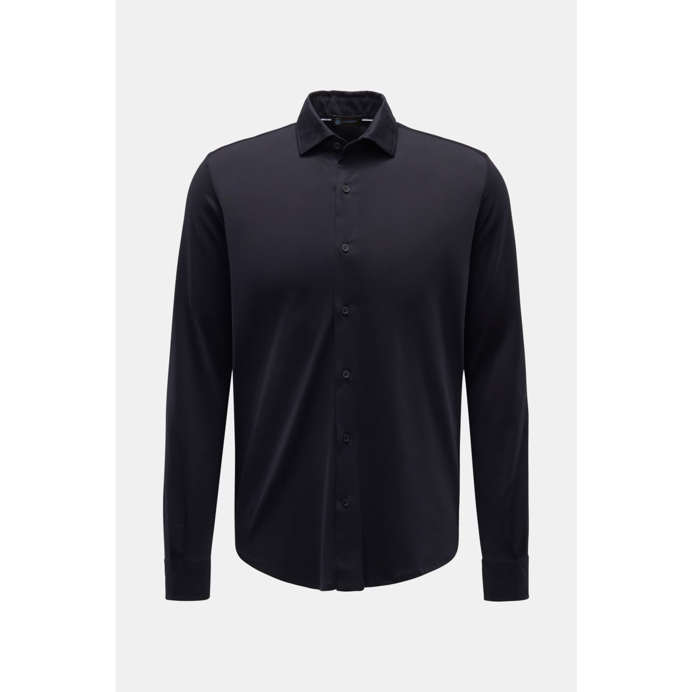 COLOMBO jersey shirt shark collar dark navy | BRAUN Hamburg