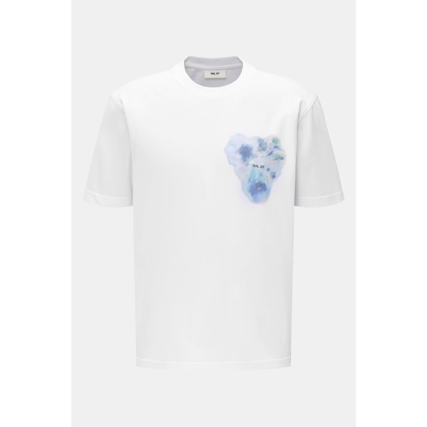 NN.07 crew neck T-shirt 'Adam' white | BRAUN Hamburg