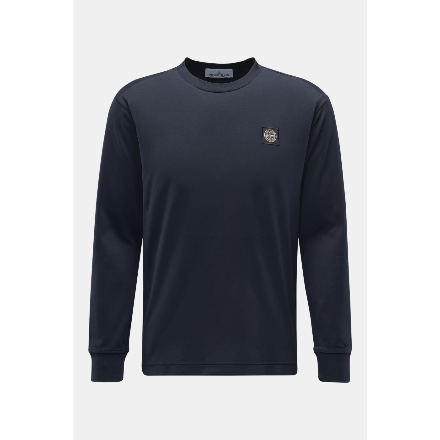 STONE ISLAND Rundhals-Longsleeve navy | BRAUN Hamburg
