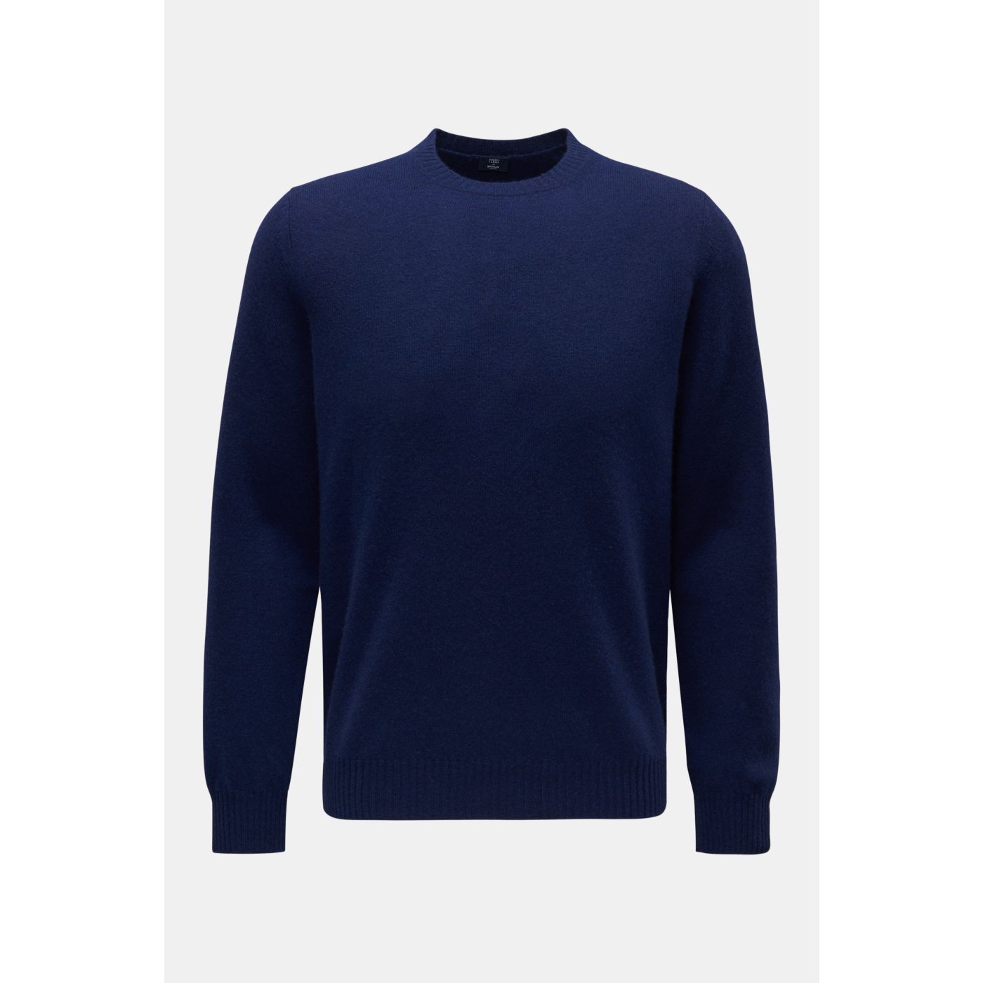 FEDELI Cashmere Rundhalspullover 'Argentina' navy | BRAUN Hamburg