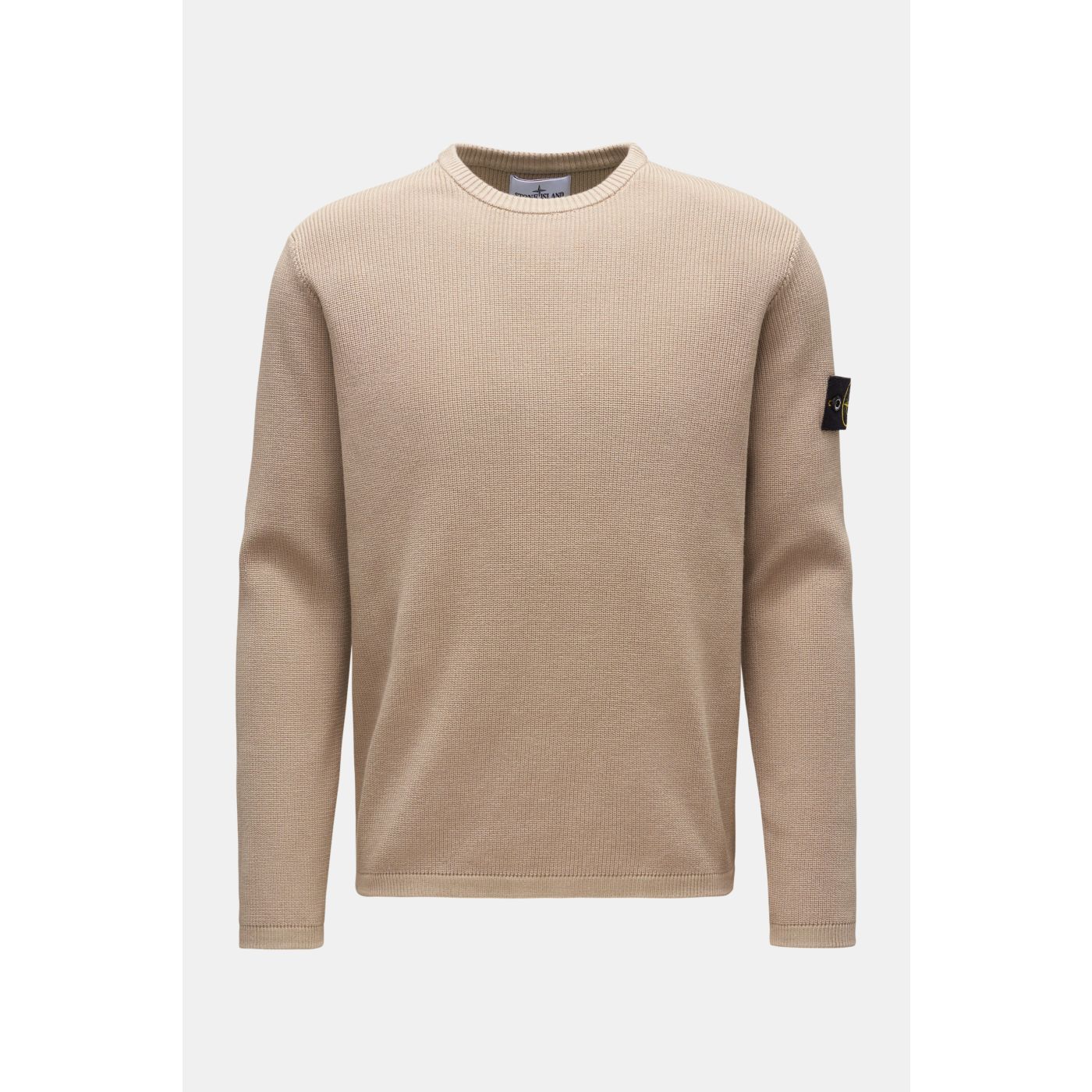 STONE ISLAND crew neck jumper beige | BRAUN Hamburg