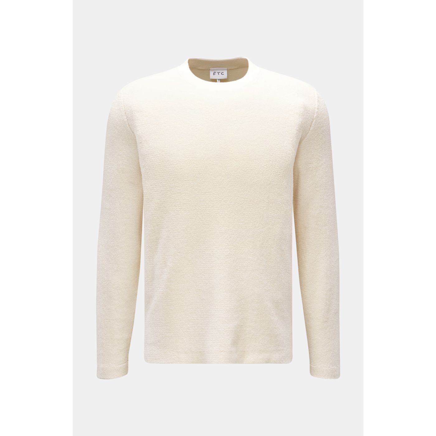 FTC crew neck jumper cream | BRAUN Hamburg