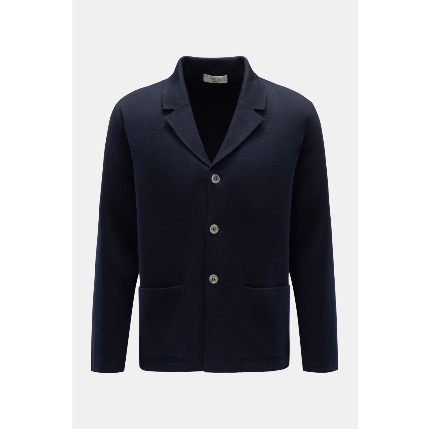 LAMANO ARTISANS knit blazer navy | BRAUN Hamburg