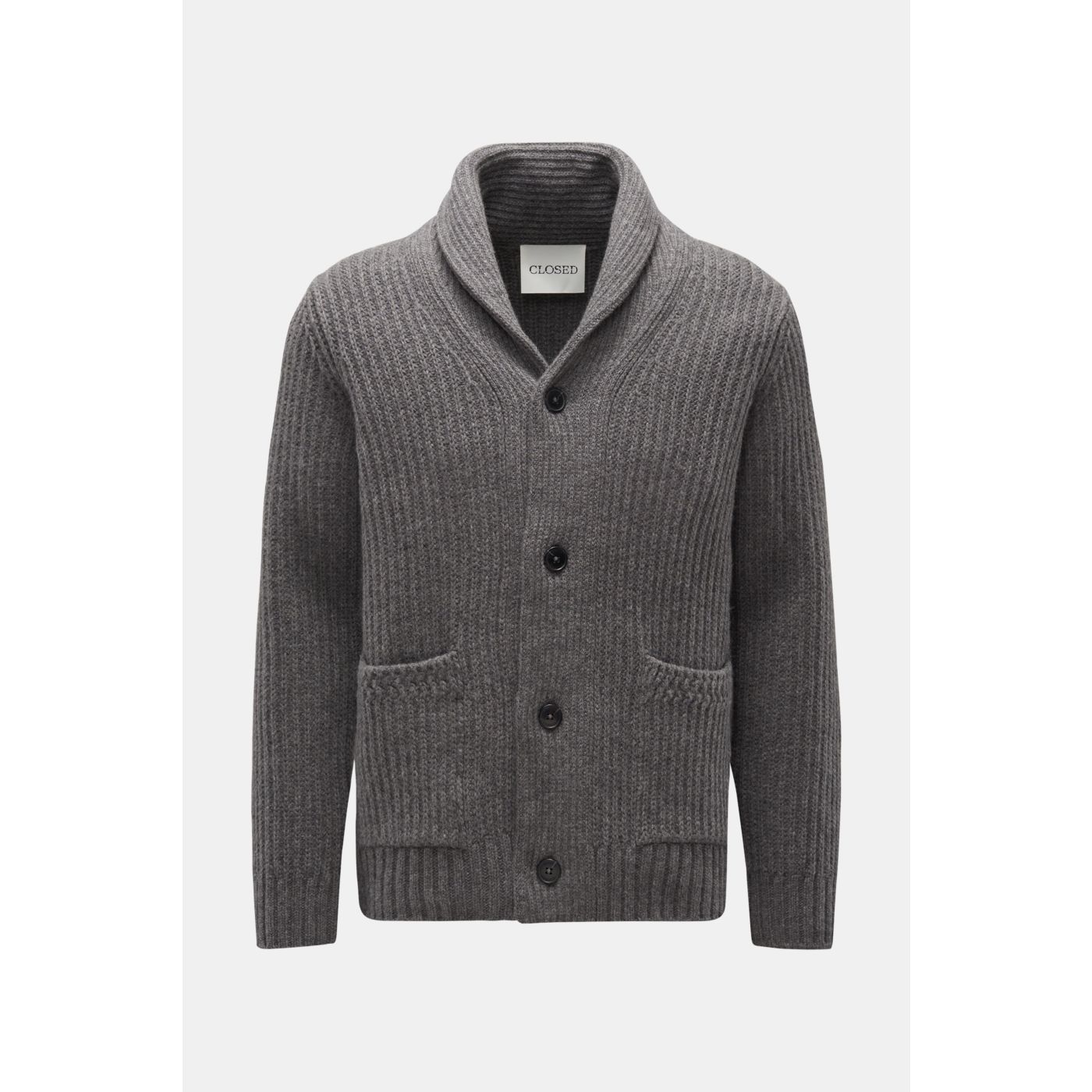 CLOSED cardigan dark grey | BRAUN Hamburg