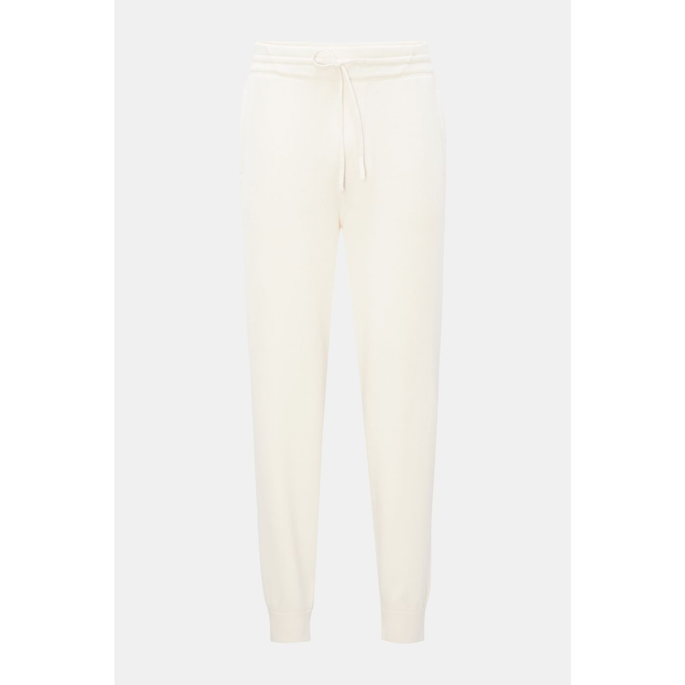 VON BRAUN cashmere sweatpants cream | BRAUN Hamburg