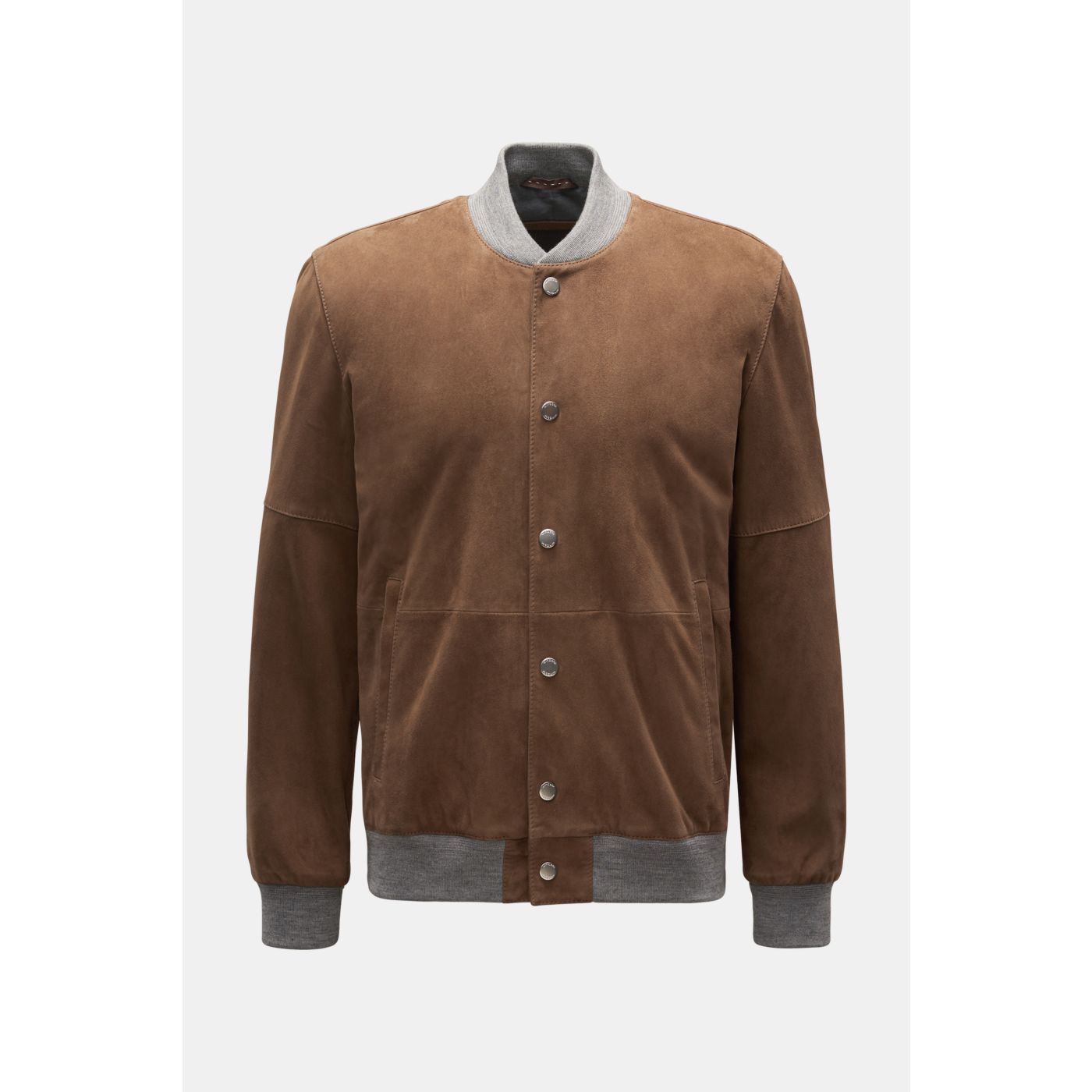 WINDSOR Veloursleder-Blouson 'Spoleto' braun | BRAUN Hamburg