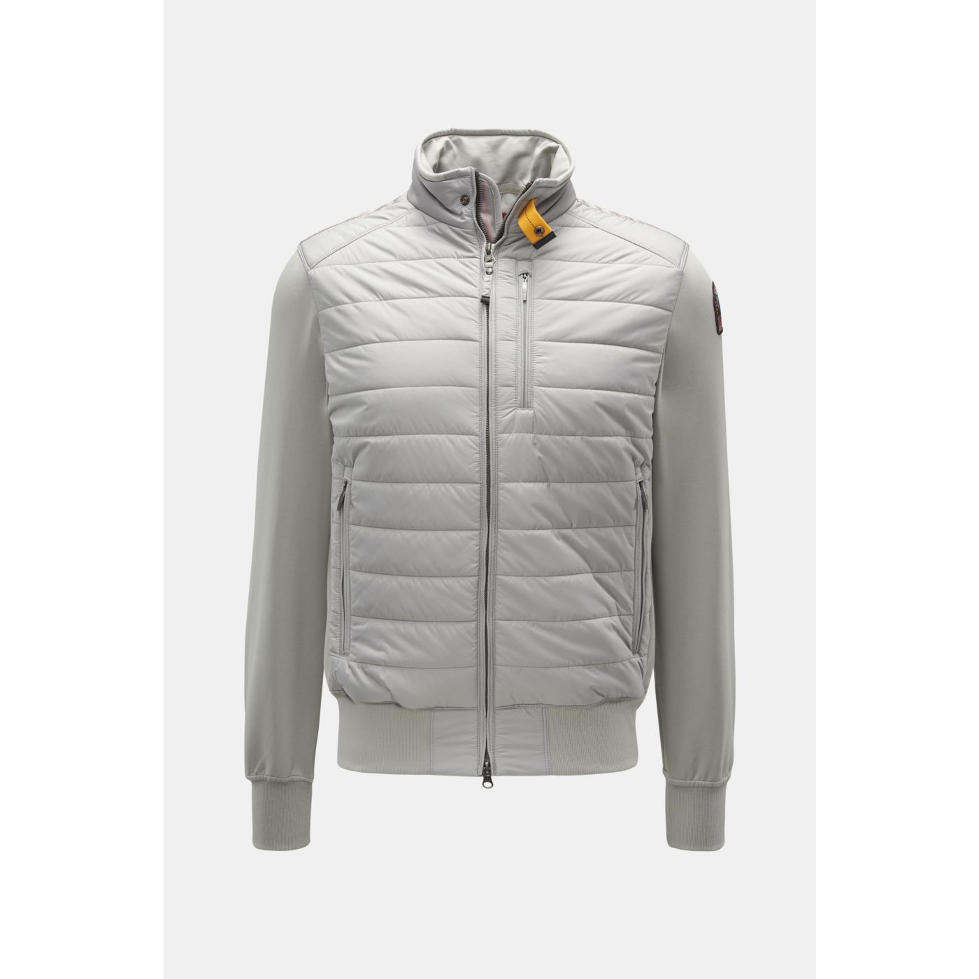 PARAJUMPERS quilted blouson 'Elliot' light grey | BRAUN Hamburg