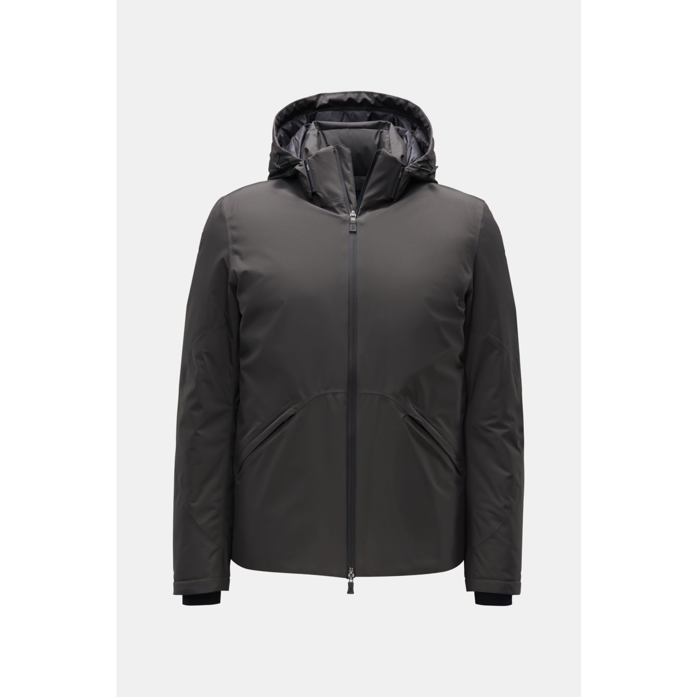 HERNO LAMINAR down jacket dark grey | BRAUN Hamburg