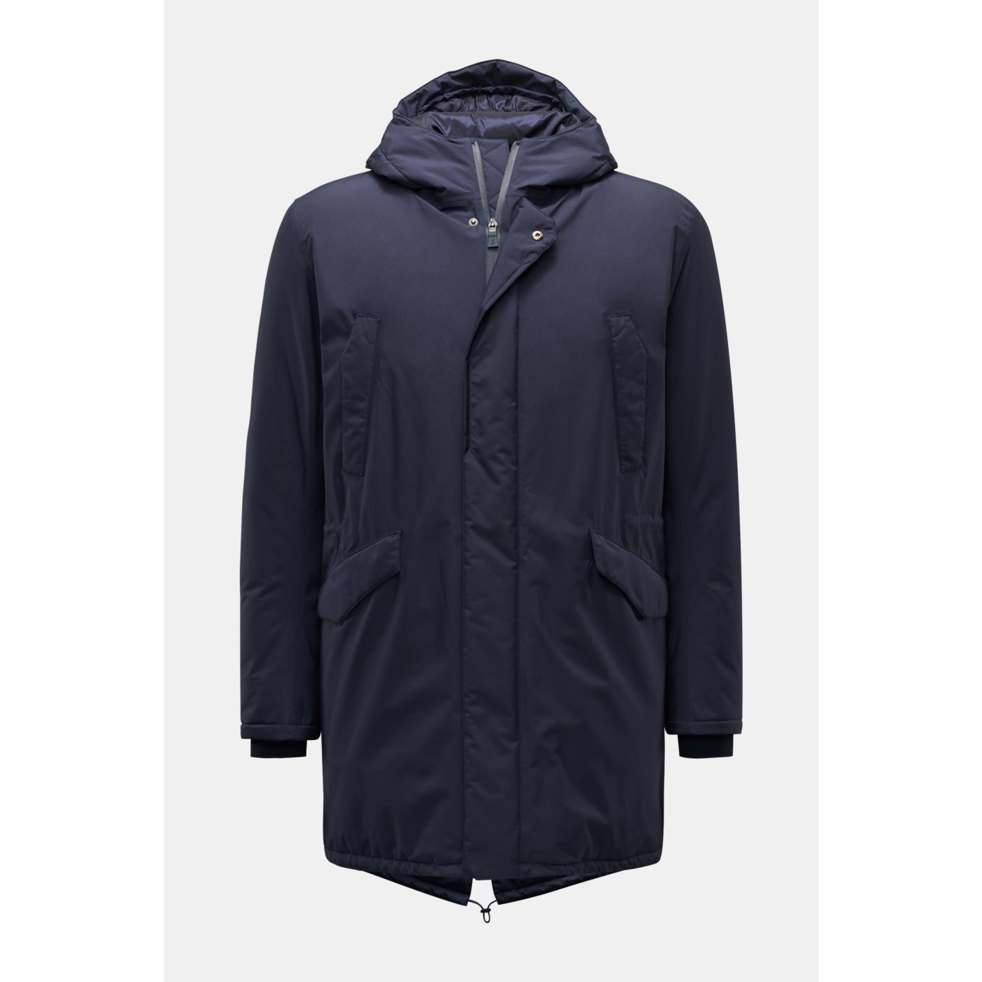 HERNO LAMINAR down parka, navy | BRAUN Hamburg