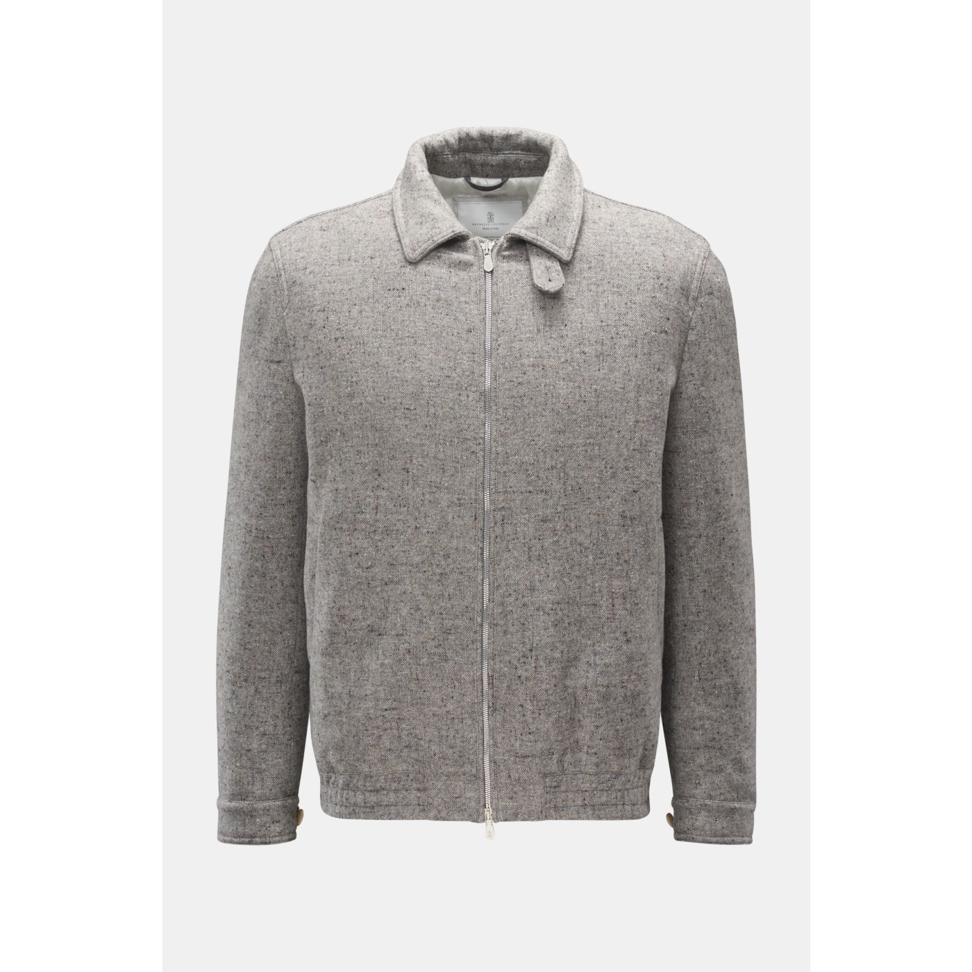 BRUNELLO CUCINELLI blouson grey mottled | BRAUN Hamburg