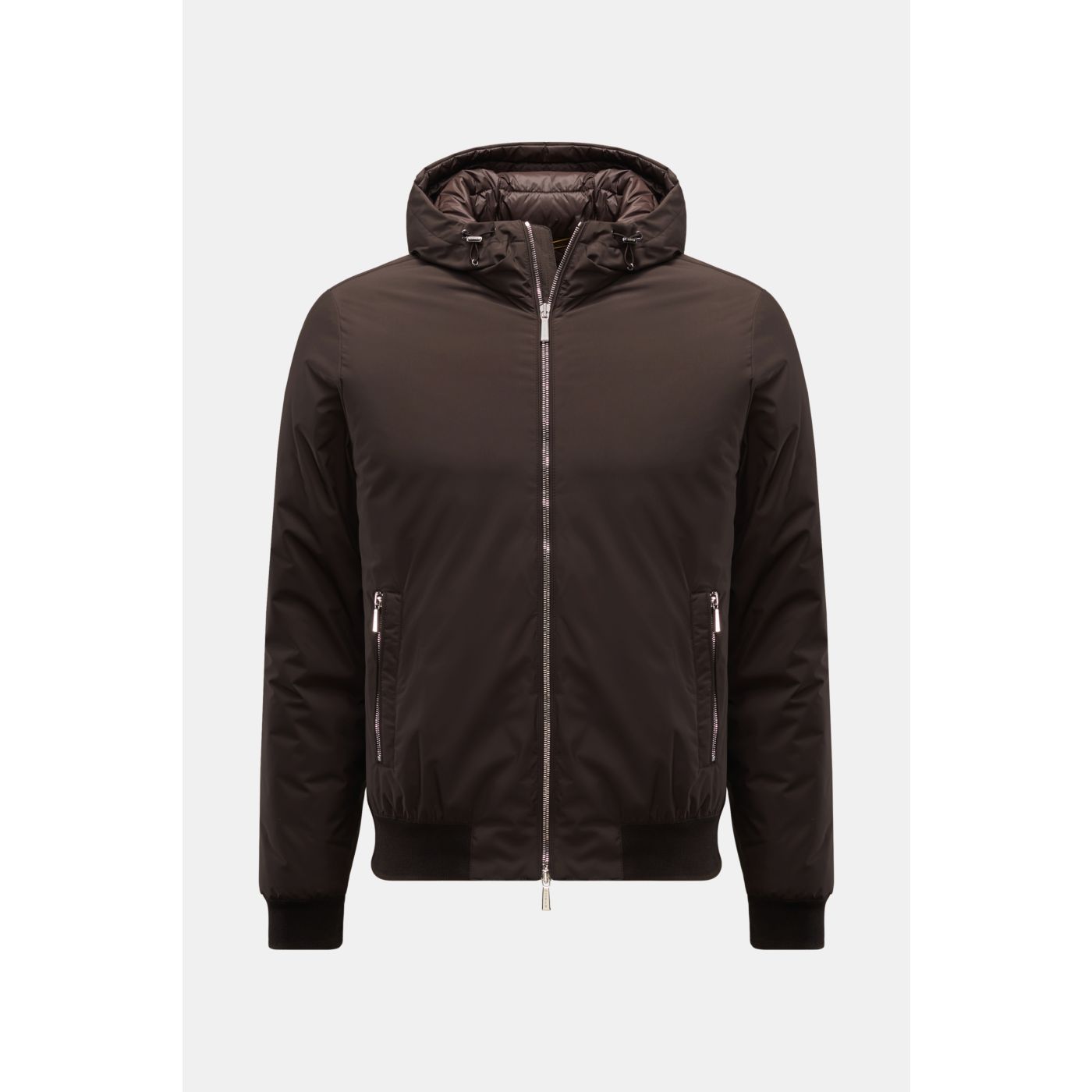 MOORER down blouson 'Oniro' dark brown | BRAUN Hamburg
