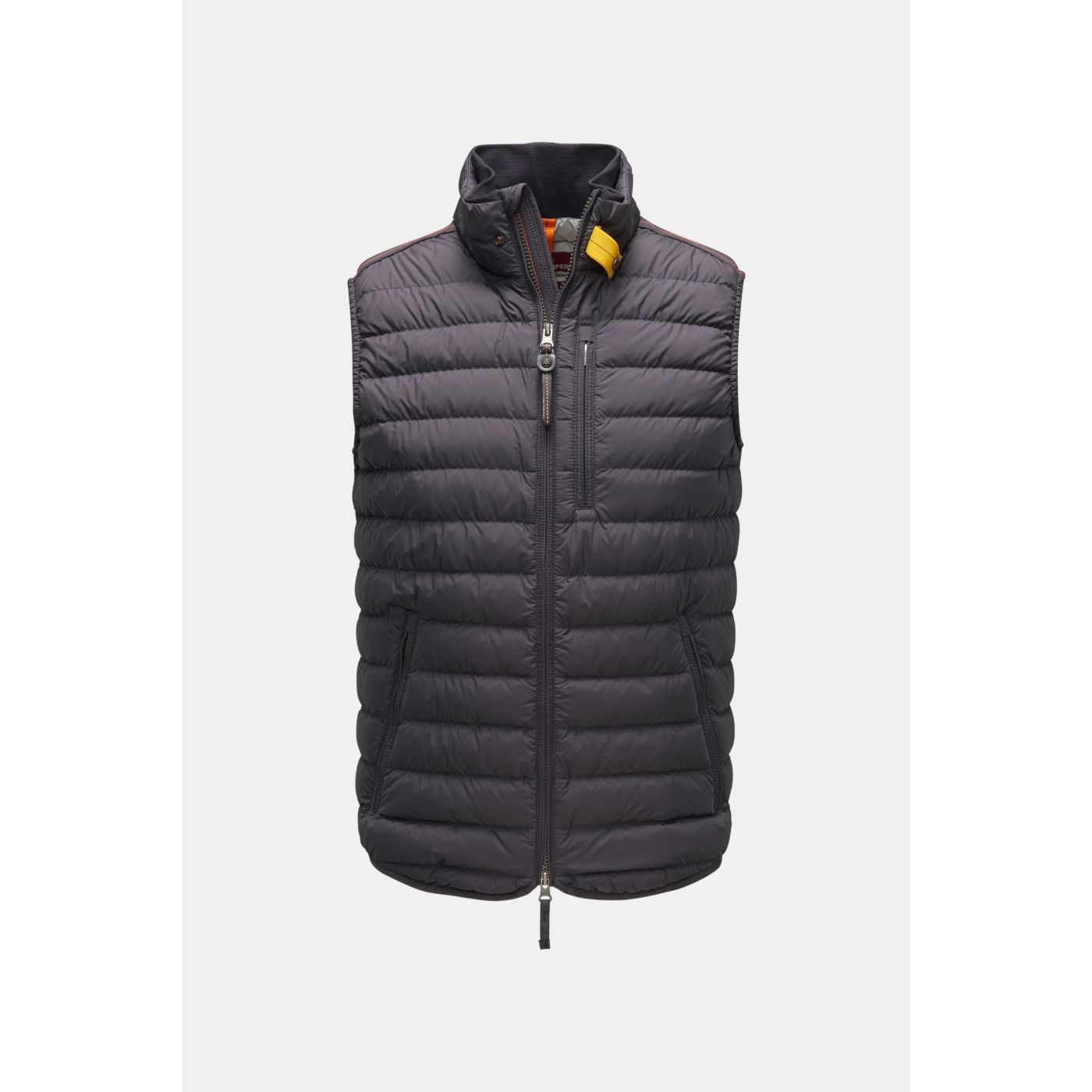 PARAJUMPERS down gilet 'Perfect' dark grey | BRAUN Hamburg