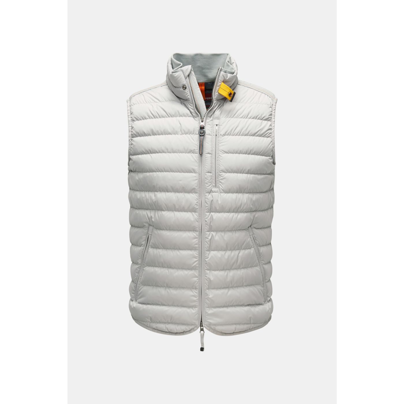 PARAJUMPERS down gilet 'Perfect' light grey | BRAUN Hamburg