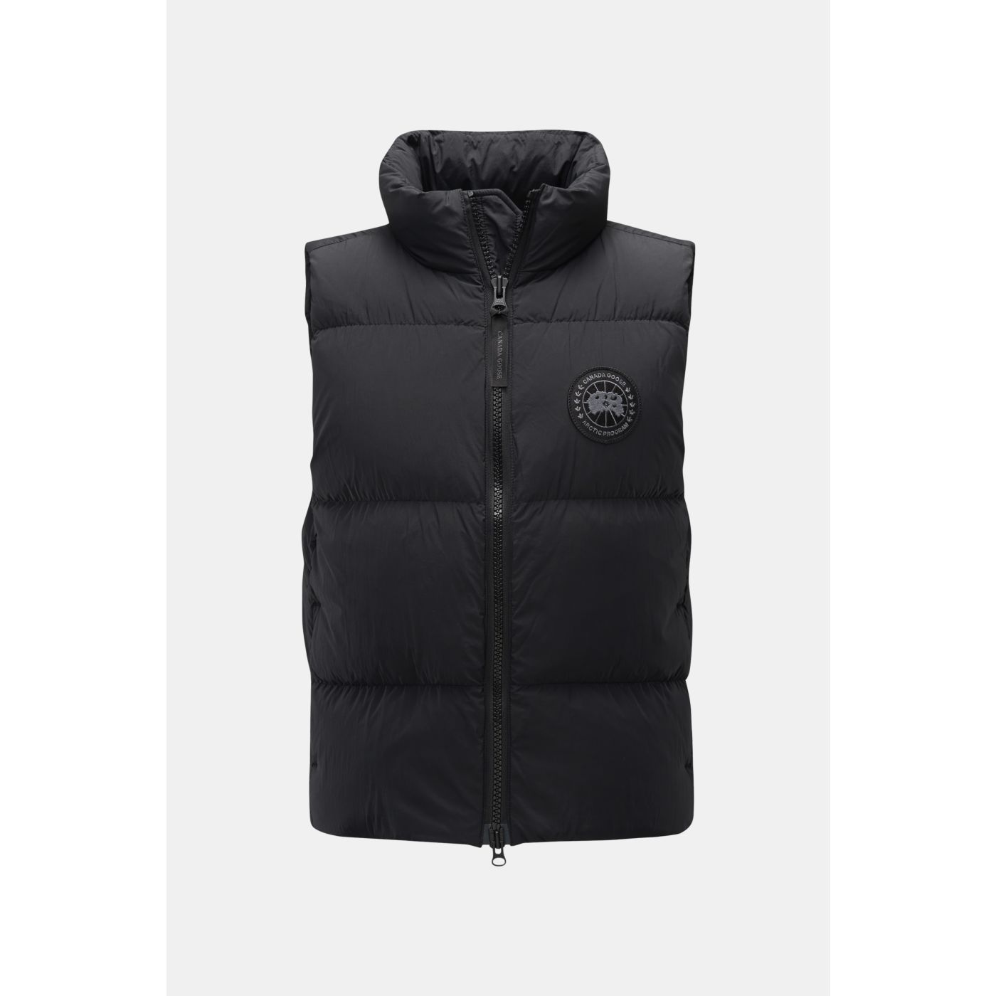 CANADA GOOSE down gilet 'Lawrence' black | BRAUN Hamburg
