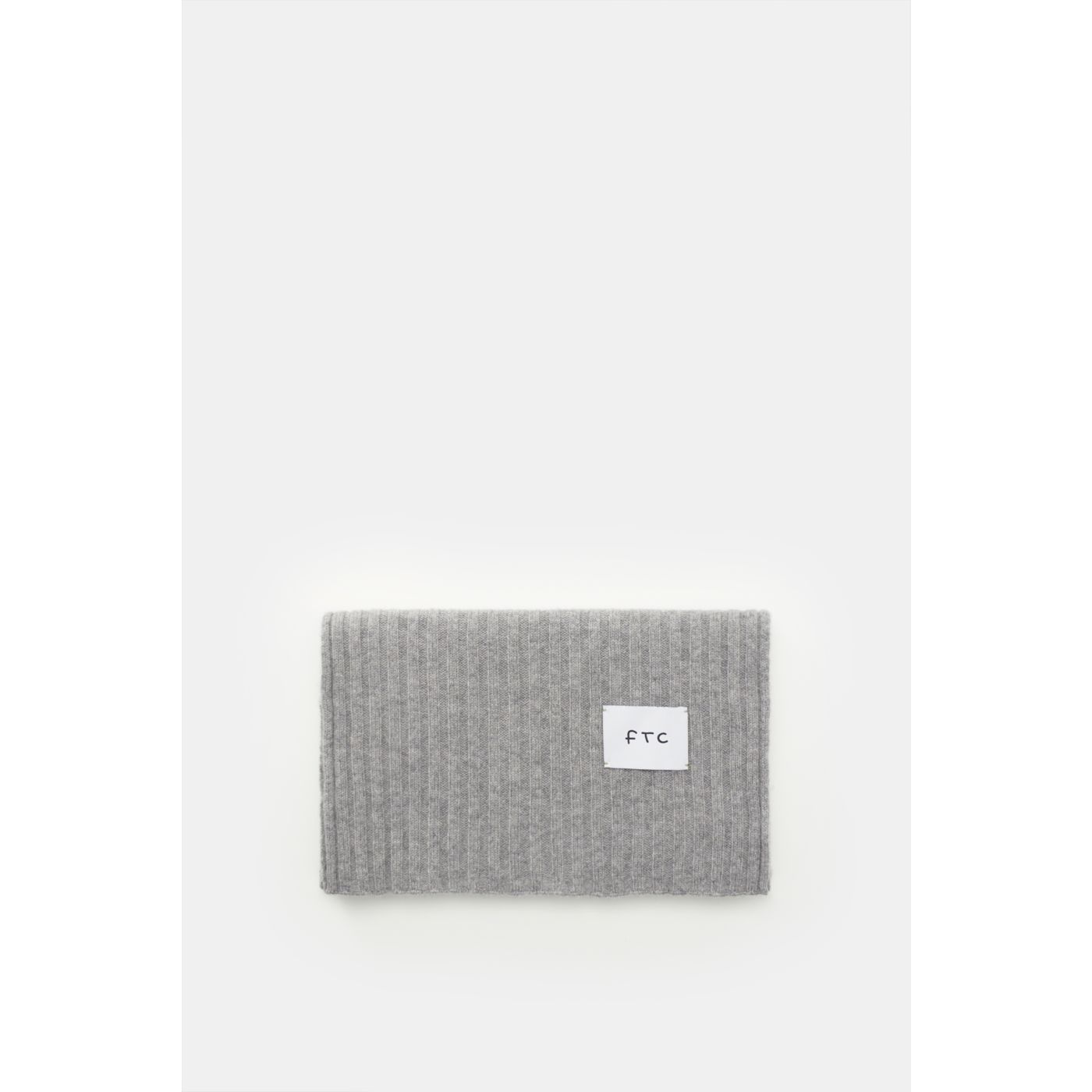 FTC cashmere scarf light grey | BRAUN Hamburg