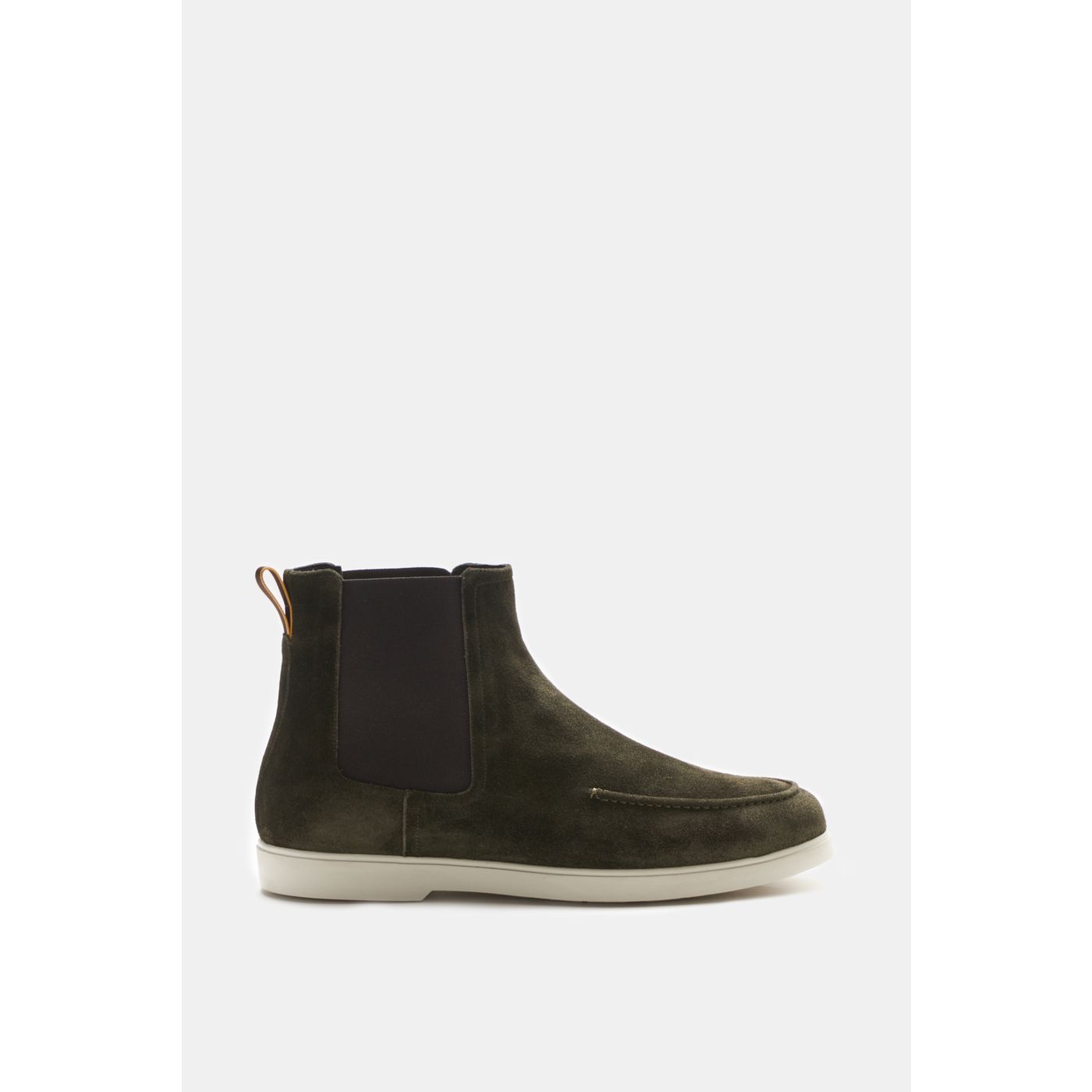 MOORER Chelsea Boot 'Cesar' dark olive | BRAUN Hamburg