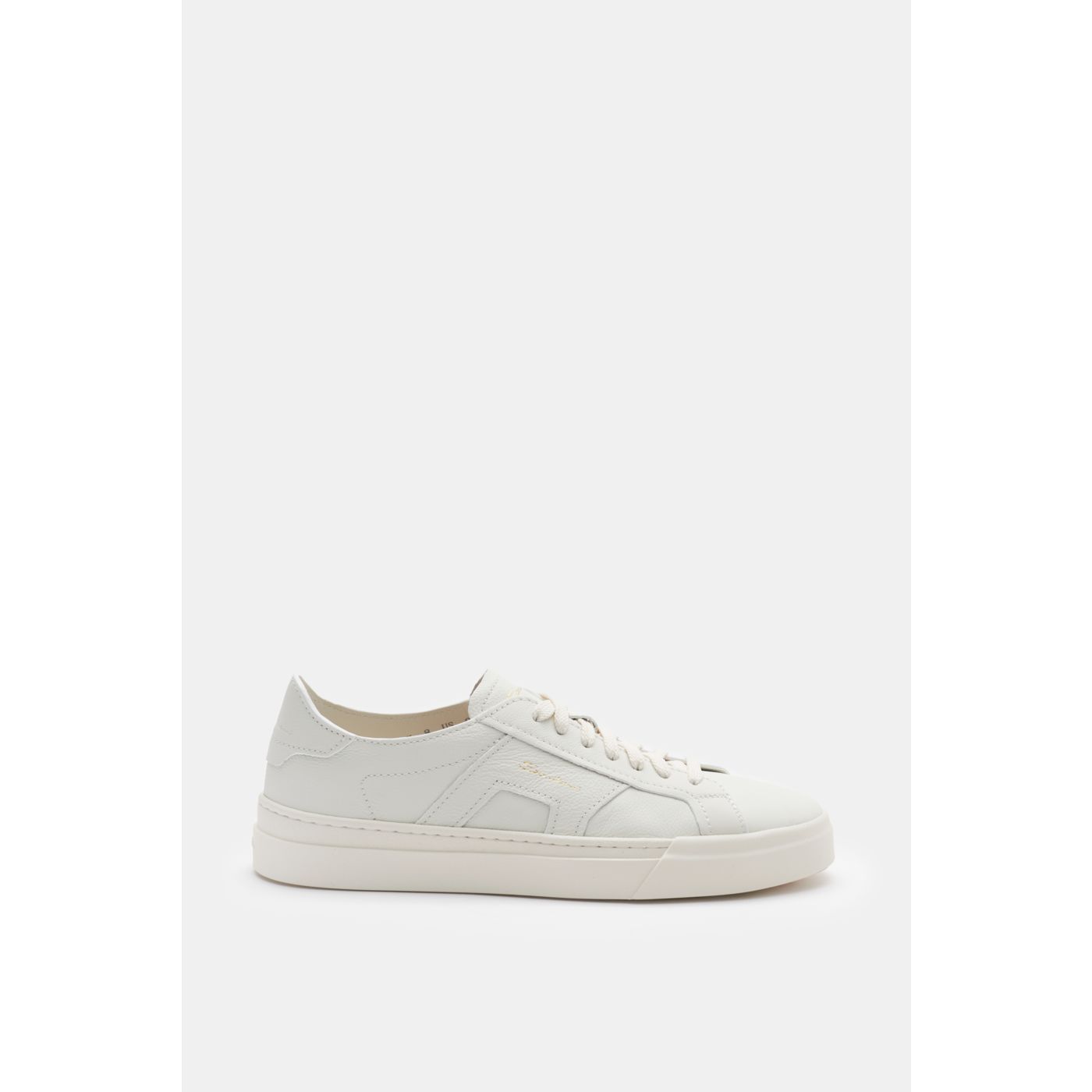 SANTONI Sneaker 'Double Buckle' offwhite | BRAUN Hamburg