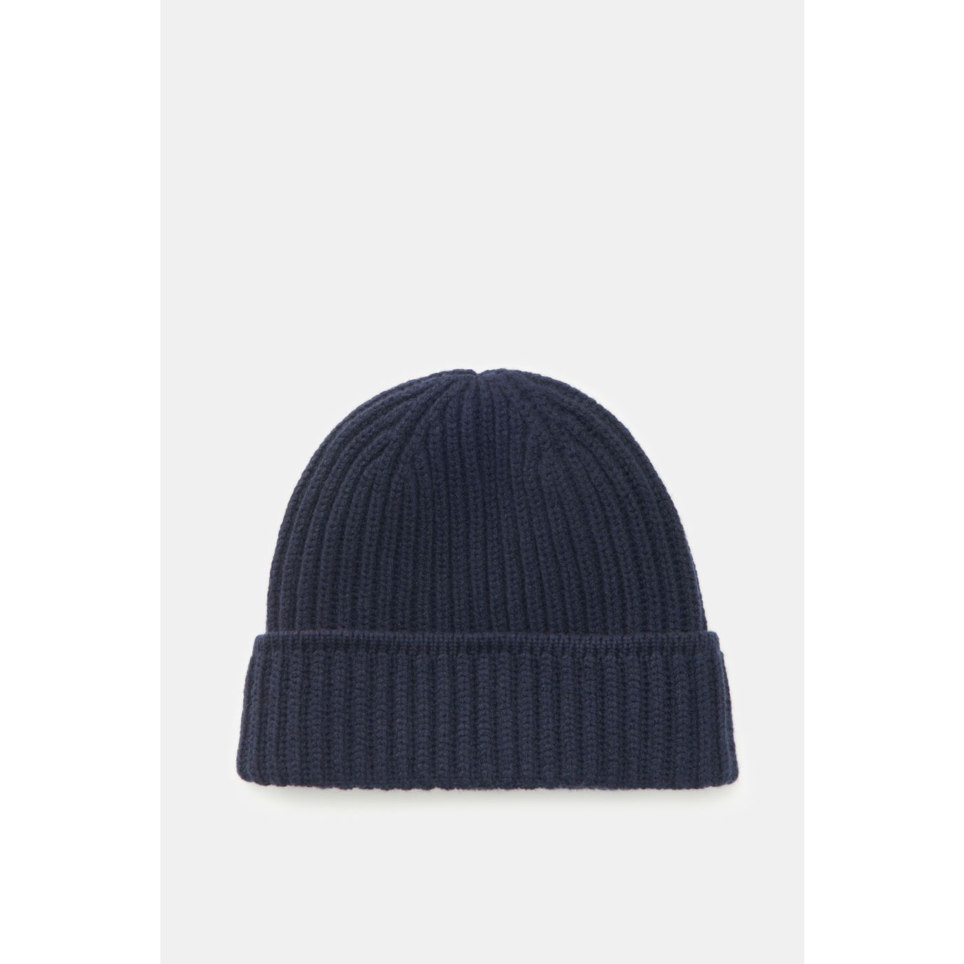 PIACENZA cashmere beanie navy | BRAUN Hamburg