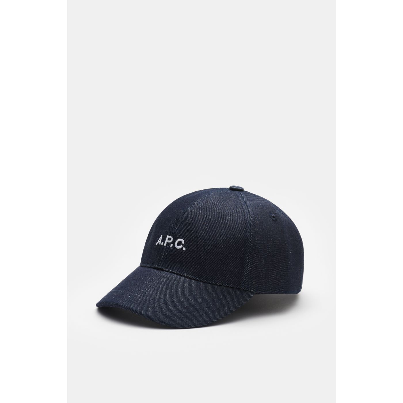 A.P.C. Denim baseball cap 'Charlie' navy | BRAUN Hamburg